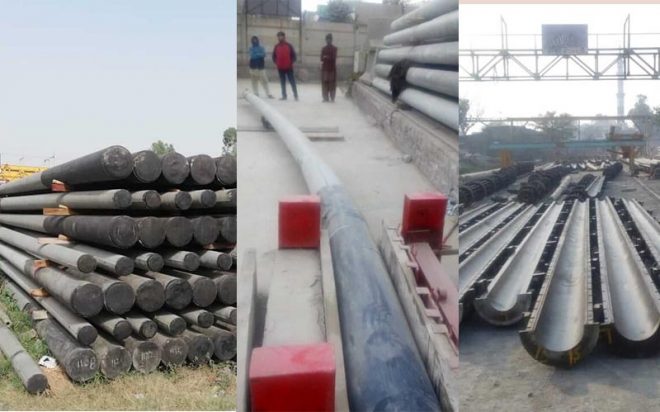 PCC Spun Hollow Poles Supply to WAPDA DISCO’S – JPL